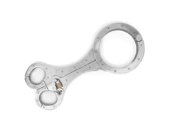 Premium lockable shrew's fiddle out of solid aluminium – selfbondage-shop