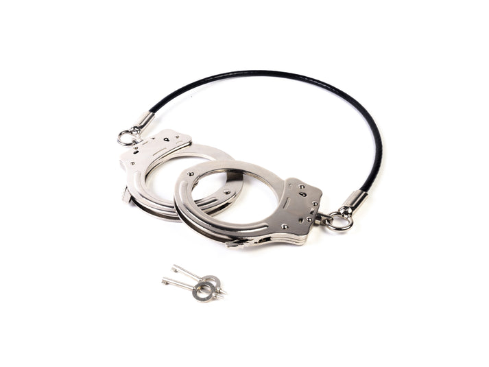 Police cable leg cuffs – selfbondage-shop