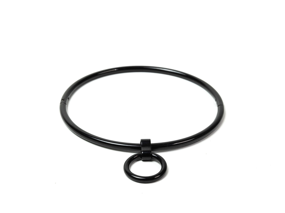 Eternity Collar Slave Collar 6mm (black) – selfbondage-shop