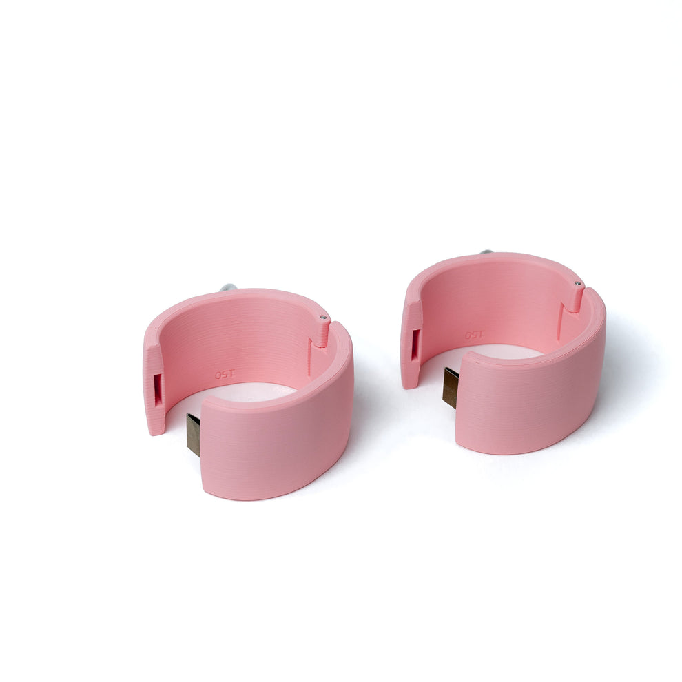 Extreme Quick-Shackles - custom made handcuffs with D-ring and snap lo ...