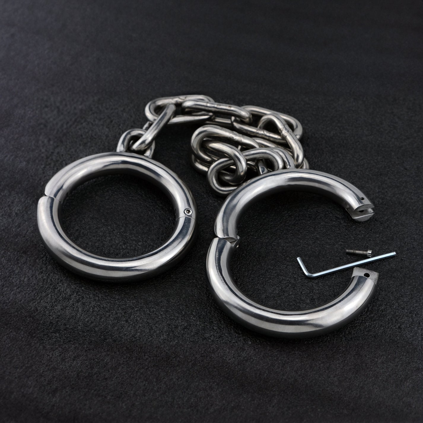 Super heavy Stainless Steel Shackles for Ultimate Control – selfbondage ...