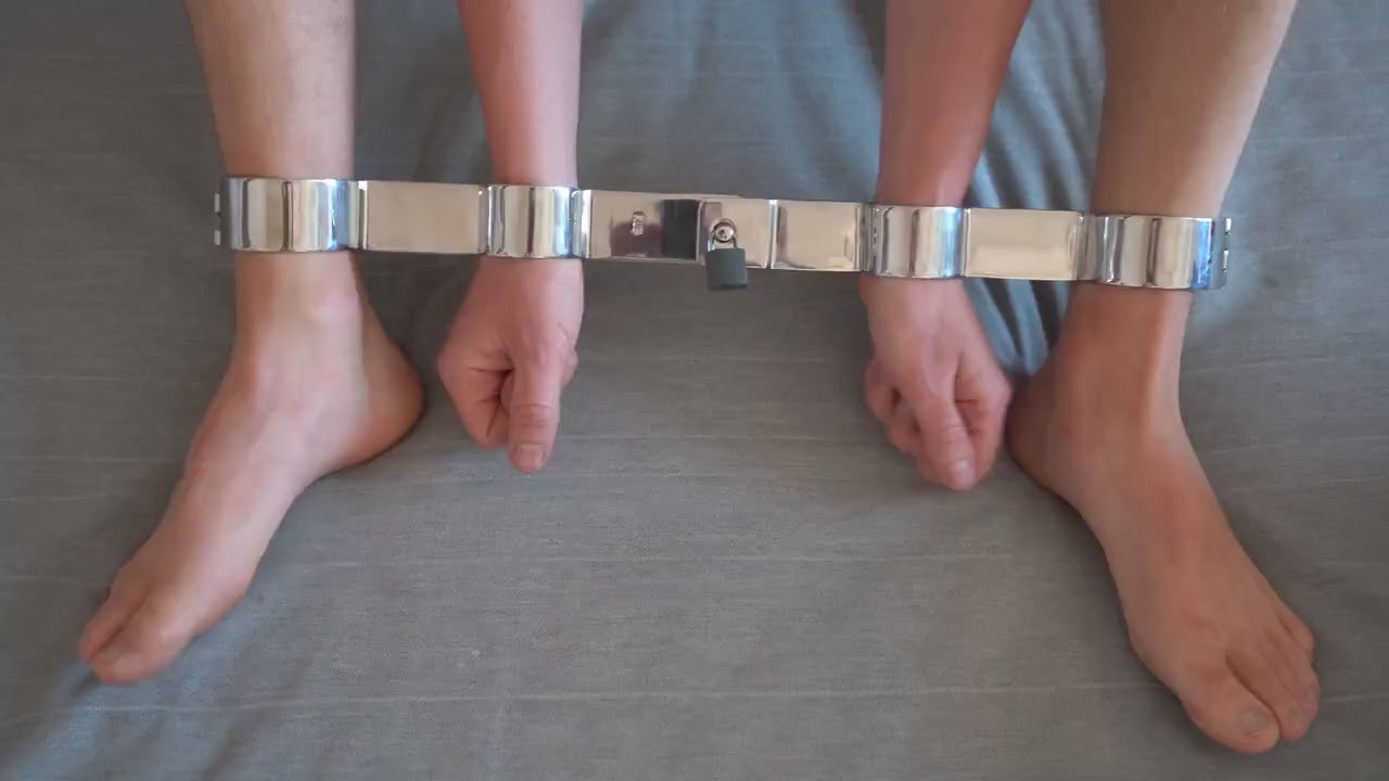 Stainless Steel Pillory for Hands and Feet – selfbondage-shop